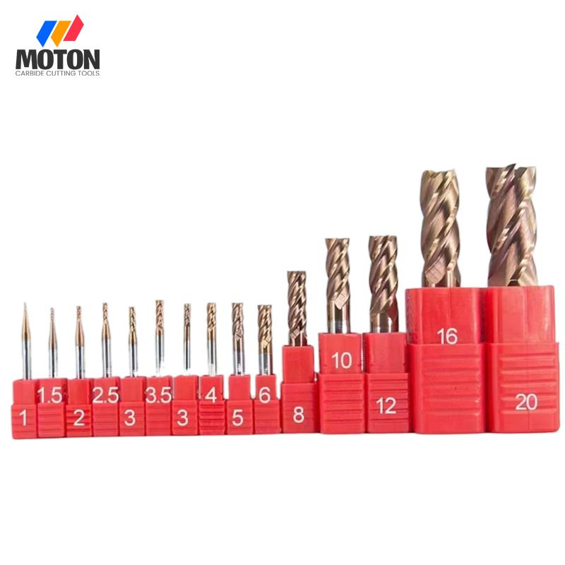 HRC 55 degree Milling Cutter Carbide End Mill - Buy carbide milling ...